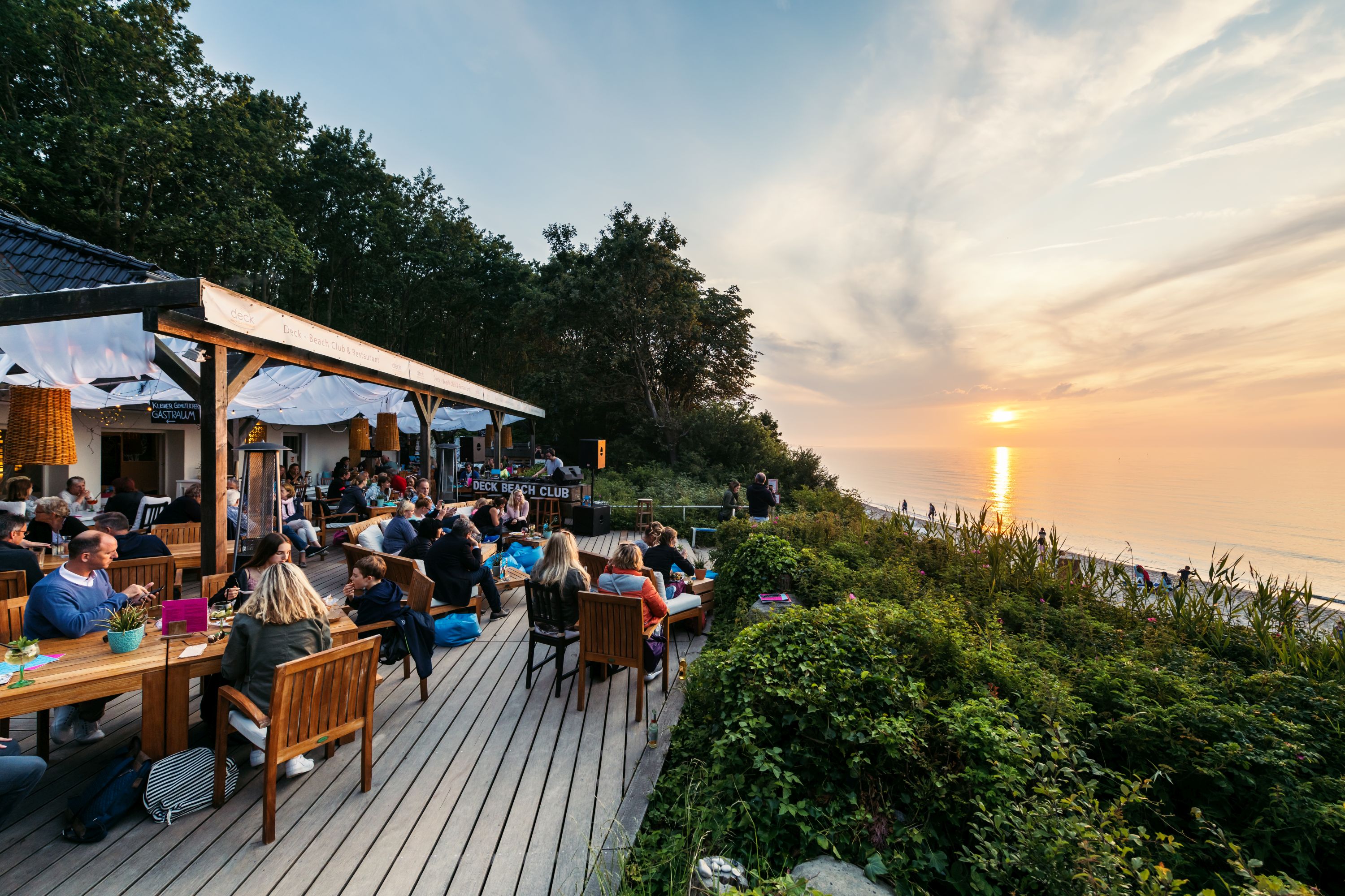 Strandbars an der Ostseeküste und im Binnenland